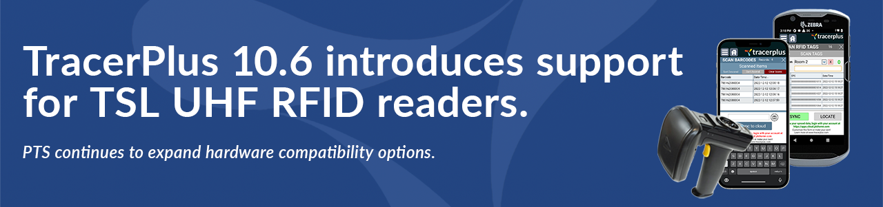 TracerPlus Now Supports TSL Handheld UHF RFID Readers
